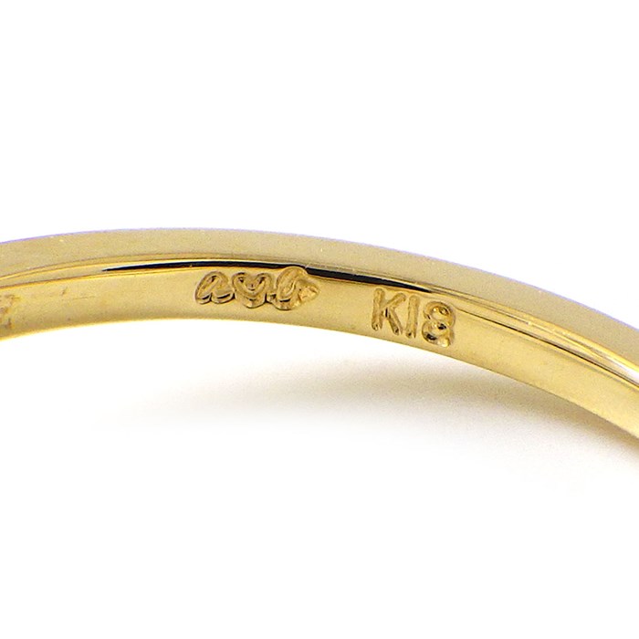 アーカー AHKAH リング ウィング エンジェル バー 9ポイント ダイヤモンド 0.03ct K18YG 7号 【中古】 | ジェイビーワークス 公式オンラインショップ