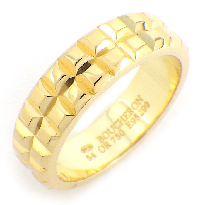 ブシュロン BOUCHERON リング ポワント ド ディアマン キャトル クル ド パリ 2ロウ K18YG 13.5号 / #54 【中古】 | ジェイビーワークス 公式オンラインショップ
