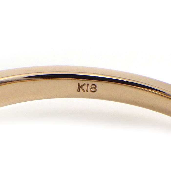 【ピンクサファイア】 リング 八角形 オクタゴナル モチーフ ムービング ピンクサファイア 0.29ct K18PG 12号 | ジェイビーワークス 公式オンラインショップ