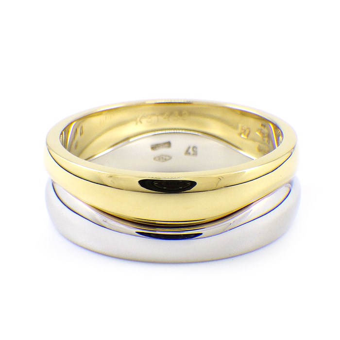 【カルティエ Cartier】リング ラブミー 2連 K18YG K18WG 16号 / #57 | ジェイビーワークス 公式オンラインショップ