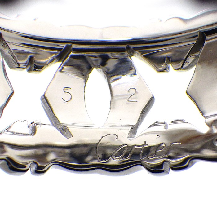 カルティエ Cartier リング アントルラセ C2 2C ロゴ K18WG 11号 / #52 【中古】 | ジェイビーワークス 公式 ...