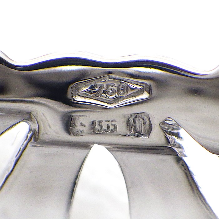 カルティエ Cartier リング アントルラセ C2 2C ロゴ K18WG 11号 / #52 【中古】 | ジェイビーワークス 公式 ...