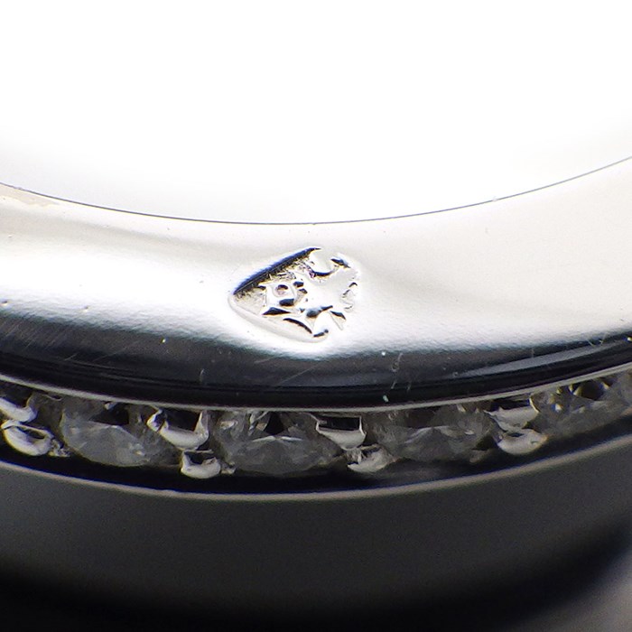 カルティエ Cartier リング C2 2C フル エッジ ダイヤモンド K18WG ブラック ラッカー 黒 10号 / #50 【箱・保 ...