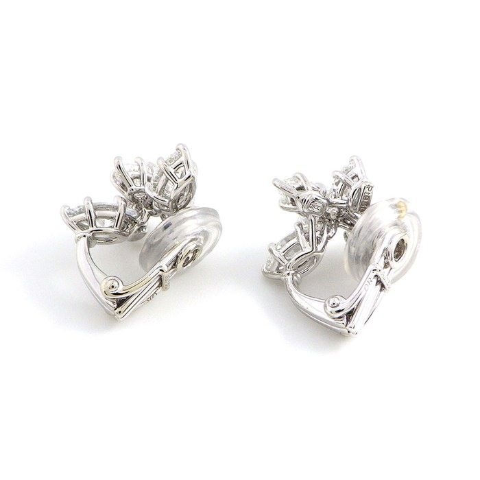 ハリーウィンストン HARRY WINSTON クリップ イヤリング ウィンストン・クラスター スモール EADPCLSMWC 6ポイント ...