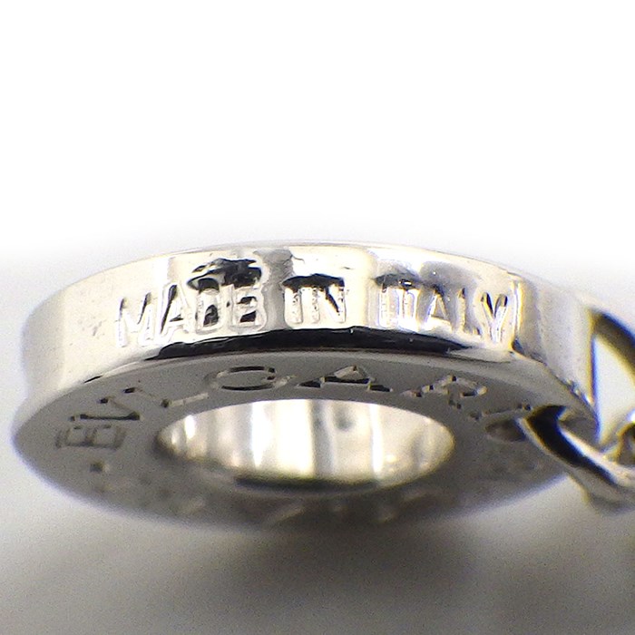 ブルガリ BVLGARI ネックレス B-zero1 ビーゼロワン エレメント スウィング ドロップ ロゴ 5ポイント ダイヤモンド K18WG 【中古】 | ジェイビーワークス 公式 ...