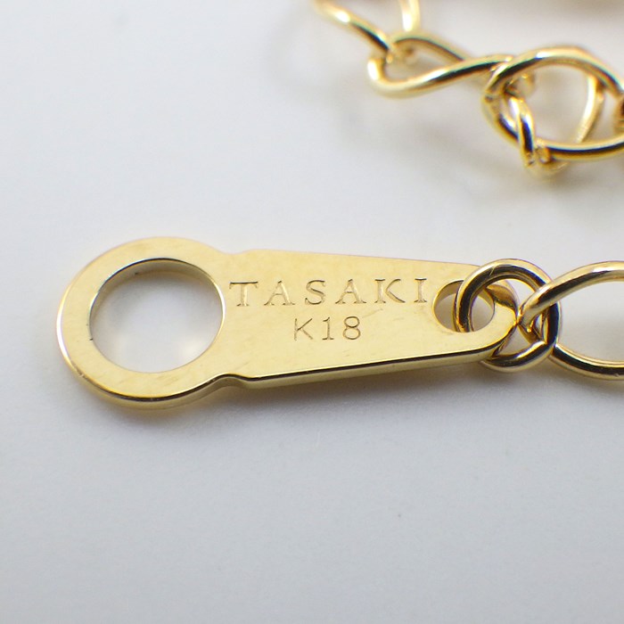 タサキ 田崎真珠 TASAKI ネックレス リファインド リベリオン CM-0173-18KYG-CHK0012 パール 2.2mm珠 K18YG 【中古】 | ジェイビーワークス 公式 ...