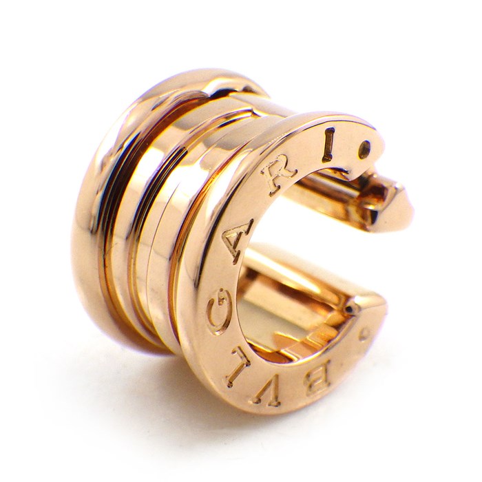 ブルガリ BVLGARI フープ イヤーカフ B-zero1 ビーゼロワン ロゴ K18PG ※片方のみ 【中古】 | ジェイビーワークス 公式オンラインショップ