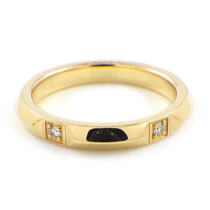 ティファニー Tiffany & Co. リング トゥルーバンド 2.5mm幅 5ポイント ダイヤモンド 計0.05ct K18YG 6.5号 【中古】 | ジェイビーワークス 公式オンラインショップ