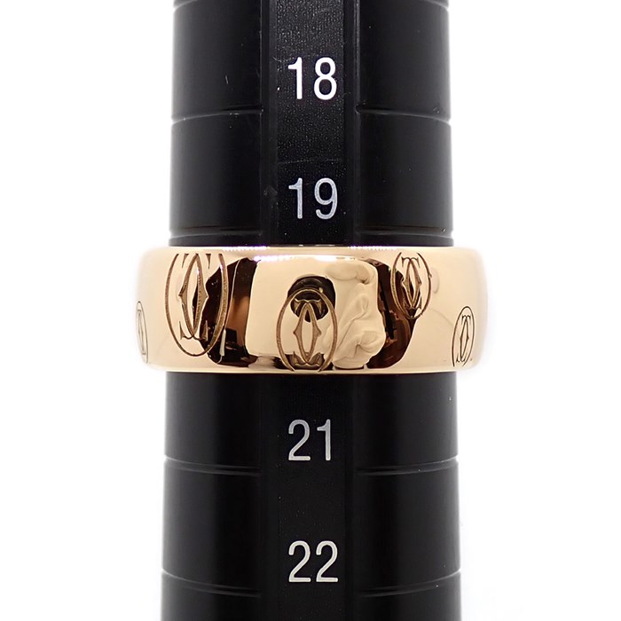 カルティエ Cartier リング ハッピーバースデー LM ロゴ 2C C2 K18PG 19.5号 / #60 【中古】 | ジェイビー ...