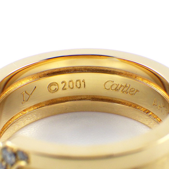 カルティエ Cartier リング C2 2C ダイヤモンド K18YG 8号 / #48 【中古】 | ジェイビーワークス 公式オンラインショップ