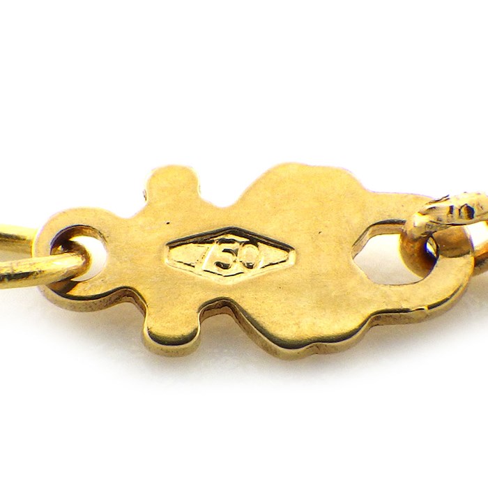 トウス TOUS ネックレス スウィートドールズ ガール K18YG 【中古】 | ジェイビーワークス 公式オンラインショップ