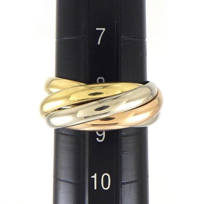 カルティエ Cartier リング トリニティ 5連 スリーカラー K18PG K18WG K18YG 8.5号 / #48 【中古】 | ジェイビーワークス 公式オンラインショップ