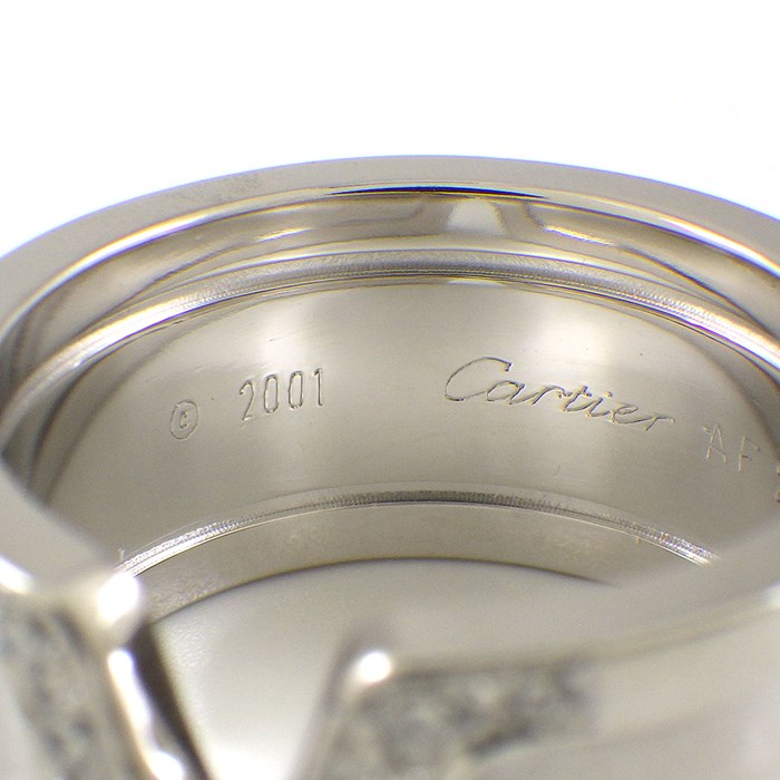 カルティエ Cartier リング C2 2C ワイド LM ダイヤモンド K18WG 11.5号 / #52 【中古】 | ジェイビー ...
