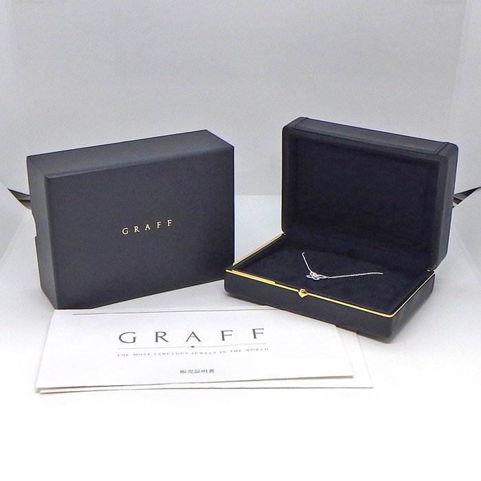 グラフ Graff GRAFF ネックレス バタフライ シルエット ミニ RGP695 ダイヤモンド 0.35ct K18WG 【中古】 | ジェイビーワークス 公式オンラインショップ