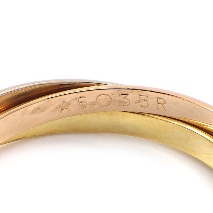 カルティエ Cartier リング トリニティ XS スリーカラー K18PG K18WG K18YG 13号 / #53 【中古】 | ジェイビーワークス 公式オンラインショップ