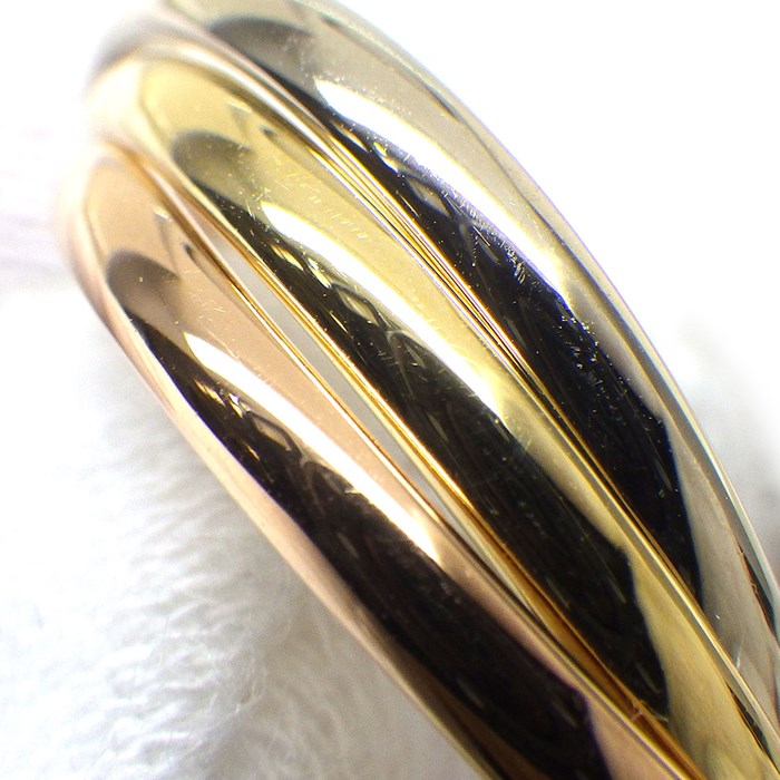 カルティエ Cartier リング トリニティ XS スリーカラー K18PG K18WG K18YG 13号 / #53 【中古】 | ジェイビーワークス 公式オンラインショップ