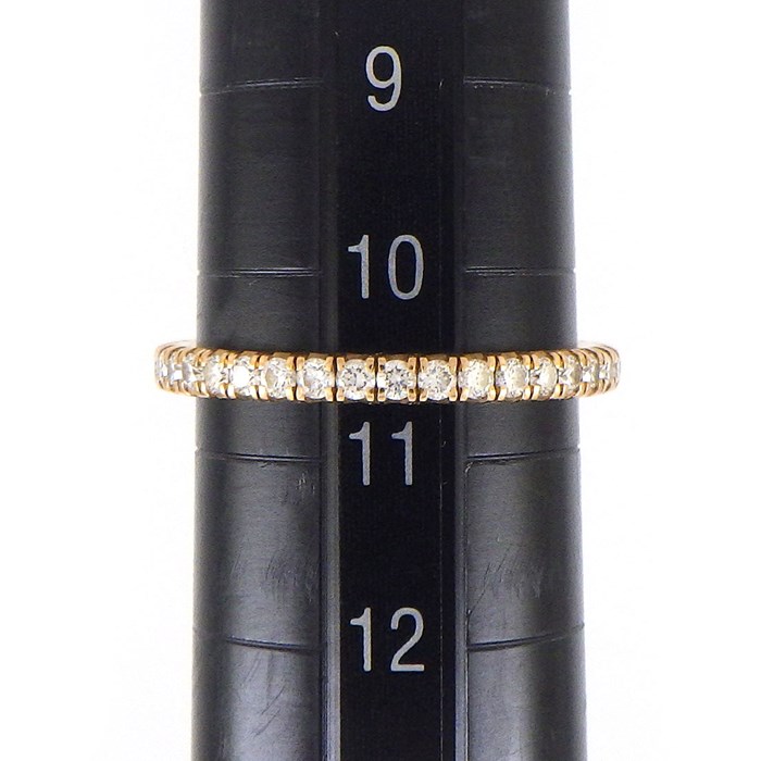 カルティエ Cartier リング エタンセル ドゥ カルティエ ウェディング バンド B4086551 2.0mm幅 フル サークル エタニティ 38ポイント ダイヤモンド 0.47ct ...