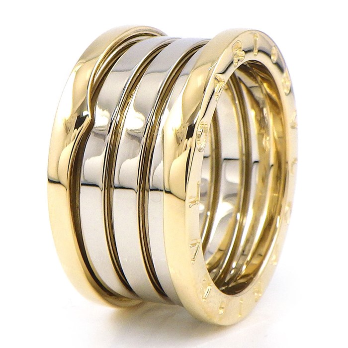 ブルガリ BVLGARI リング B-zero1 ビーゼロワン 銀座限定 バイカラー K18YG K18WG 16号 / #57 【中古】 | ジェイビーワークス 公式オンラインショップ