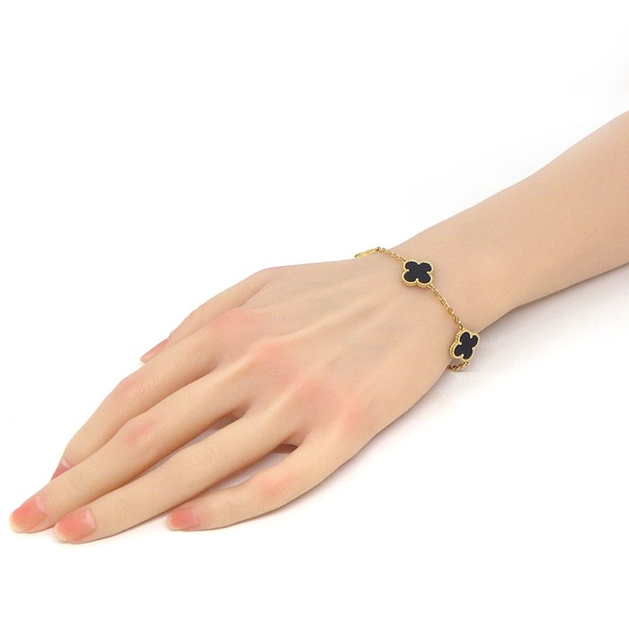 ヴァンクリーフ＆アーペル Van Cleef & Arpels ブレスレット ヴィンテージ アルハンブラ 5モチーフ VCARA41300 ...