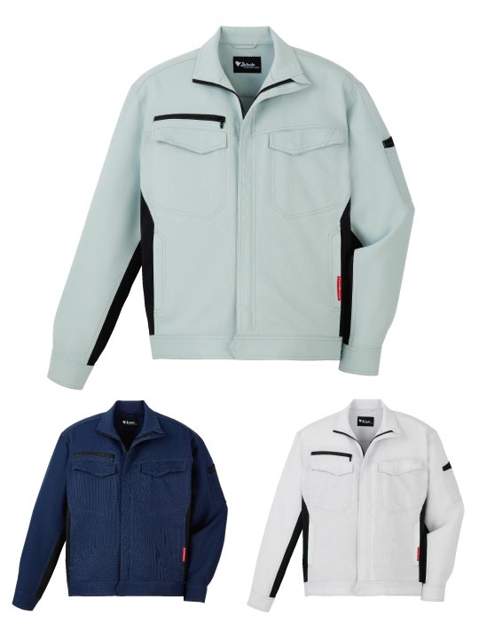 【JICHODO】 87800 エコ製品制電ストレッチ長袖ジャンパー [2023年春夏]※SLIM FIT※通販ページ│自重堂＜公式＞オンラインショップ