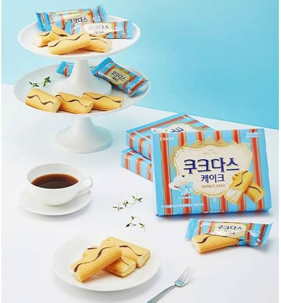 【CROWN】ククダスケーキ 77g | すべての商品 | 韓国直送キムチ・食品専門店Mom'sFoodOkinawa