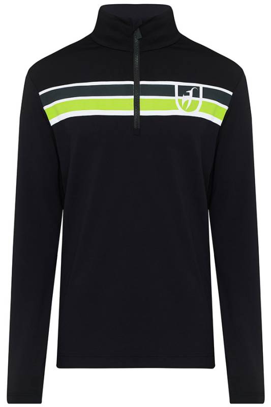 Toni Siler トニー・ザイラー メンズ スキーインナージャケット 341321 HEROLD 137 black green ...