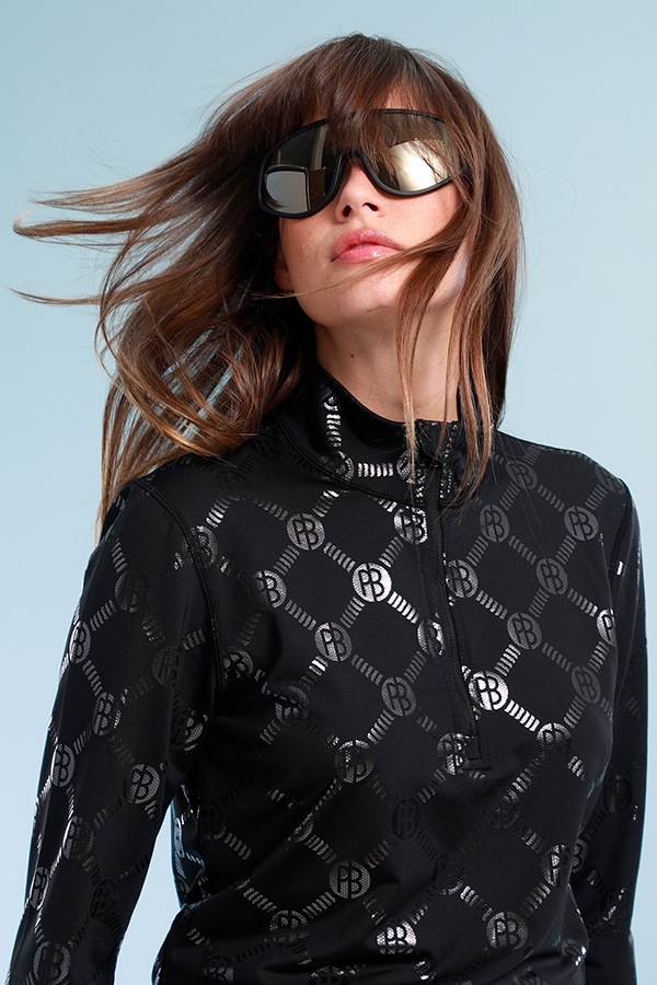 POIVRE BRANC スキーインナージャケット レディース Base Layer Shirt 420173 W23-1940-WO/M ...