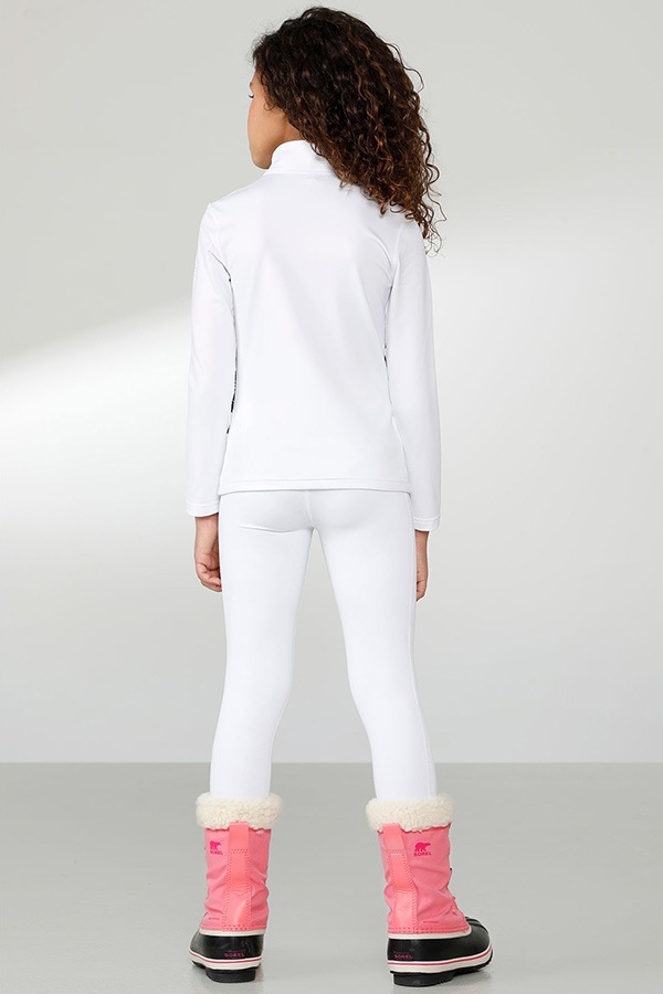 POIVRE BLANC スキーガールズ インナージャケット Base layer Shirt 295550 W22-1940-JRGL/L ...