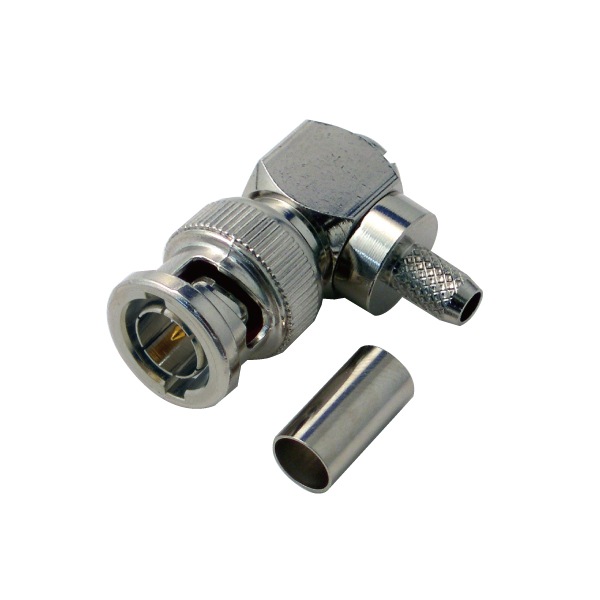 直角変換 e431 75Ωタイプ BNC(メス)-BNC(オス)L型