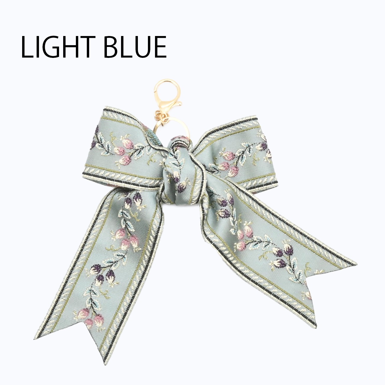 jolliesオリジナル リボンチャーム フラワー（2）全3色 | バッグチャーム | jollies Online Store