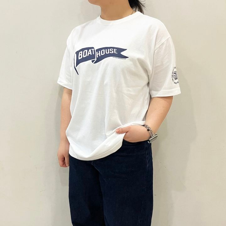 《ボートハウス》後染めフラッグTシャツ / JOYMARK DESIGN オンラインストア【公式】