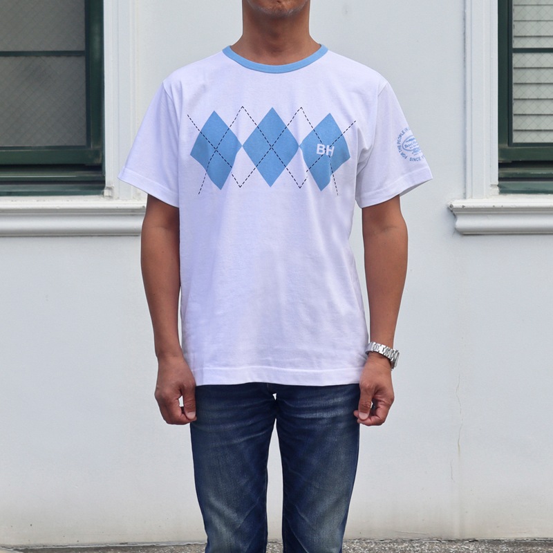 《ボートハウス》アーガイルクレリックTシャツ / JOYMARK DESIGN オンラインストア【公式】