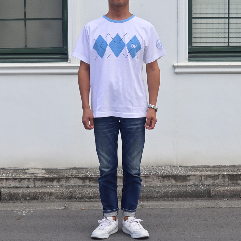 《ボートハウス》アーガイルクレリックTシャツ / JOYMARK DESIGN オンラインストア【公式】