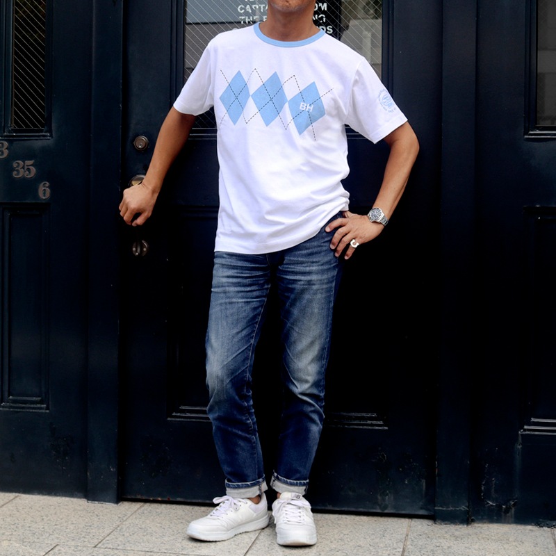 《ボートハウス》アーガイルクレリックTシャツ / JOYMARK DESIGN オンラインストア【公式】