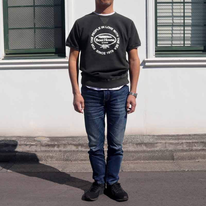 《ボートハウス》BHピグメントS/Sトレーナー / JOYMARK DESIGN オンラインストア【公式】