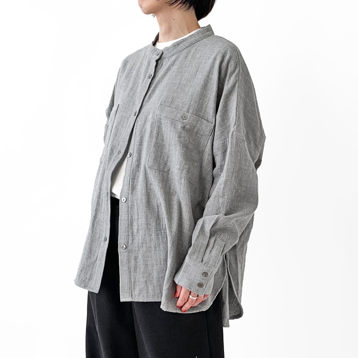 FLANNEL WIDE SHIRT "KYE" / トップス | ＆MORE | J-pia