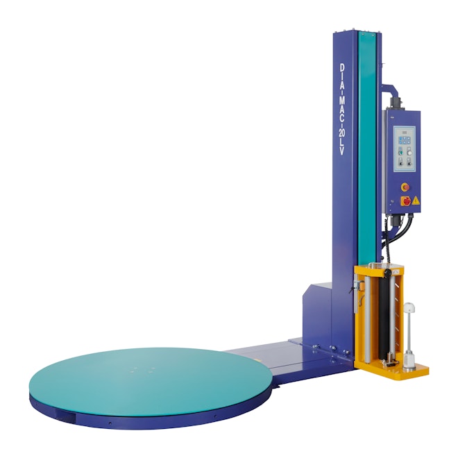 【半自動ストレッチ包装機：ダイアマックスシリーズ】DIA-MAC 20LV※コンベンショナルタイプ物流機器の厳選プロツール【JPRオンラインショップ】