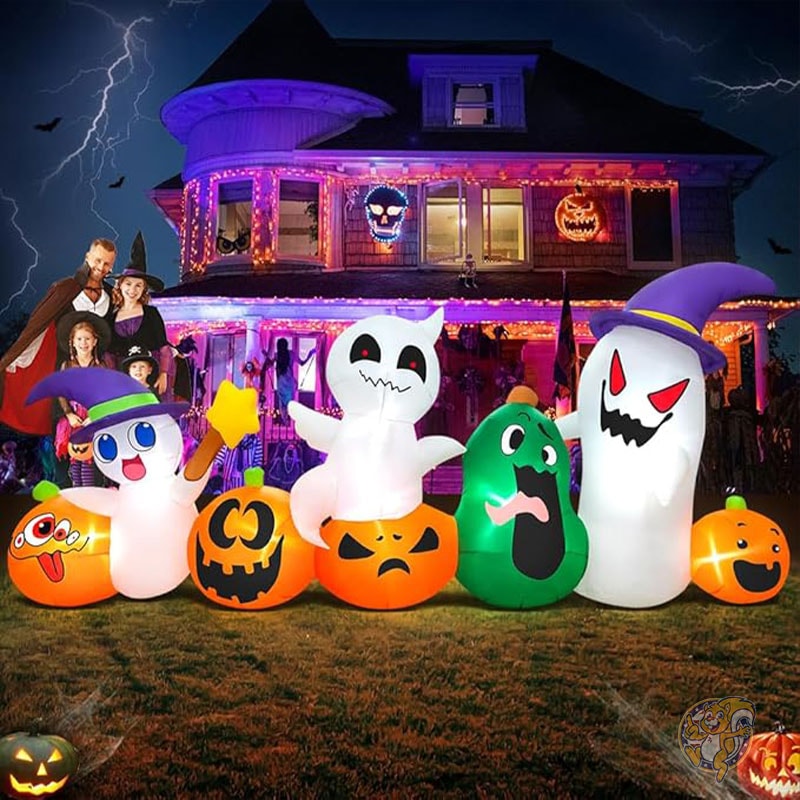 ハロウィン 装飾 ゴースト コンボ 2.4m Halloween Inflatable Decoration Ghost KOOY クーイ ｜アメリカキッチン輸入プロ 調理家電 キッチン雑貨 ...