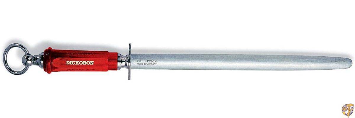 F. Dick 12 Dickoron Sapphire Cut Sharpening Steel: Oval by Friedr. Dick ...