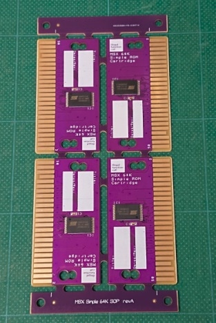 【金メッキ仕様】64K Simple ROM Cartridge【SOP/完成品】【4枚入】 | 同人ハード（キット）,Illegal ...