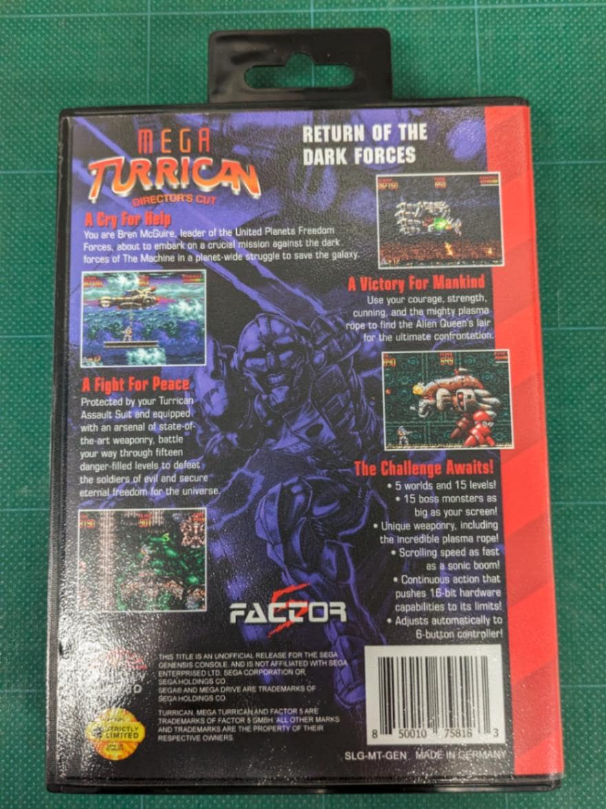 MEGA TURRICAN 【GENESIS】 | すべての商品 | | 家電のケンちゃん（@kadenken）