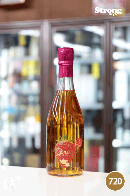 ちえびじん いちごティー STRAWBERRY TEA 720ml｜和リキュール,ちえびじんリキュール｜利田屋｜カガタヤ 地酒専門酒屋 創業昭和5年