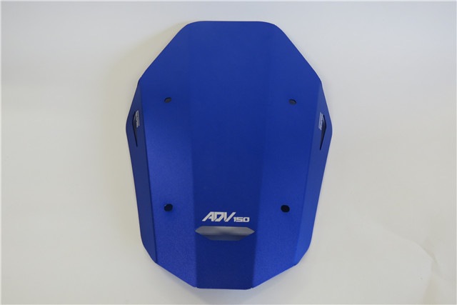 HONDA ADV adv150 2020- ADV 160 2023 アルミ ウインドシールド 青 | HONDA,ADV | K-RACING