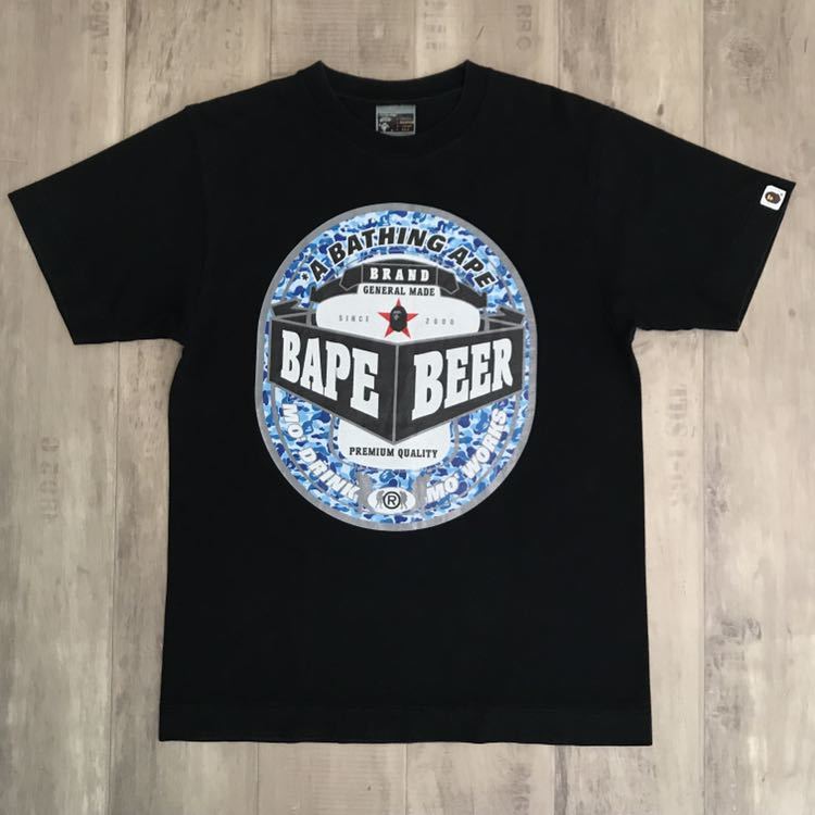 ★激レア★ BAPE BEER Tシャツ Mサイズ a bathing ape ビール エイプ ベイプ アベイシングエイプ NIGO 裏原宿 ...