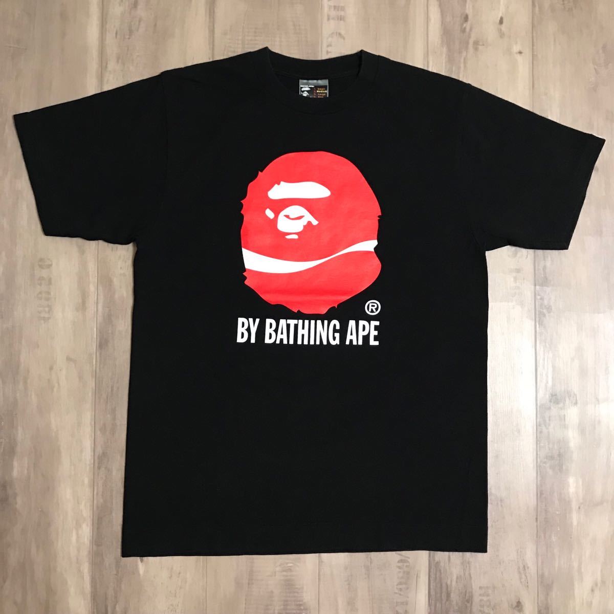 ★激レア★ 初期 コカコーラ bape head Tシャツ Mサイズ a bathing ape coca cola エイプ ベイプ アベイ ...