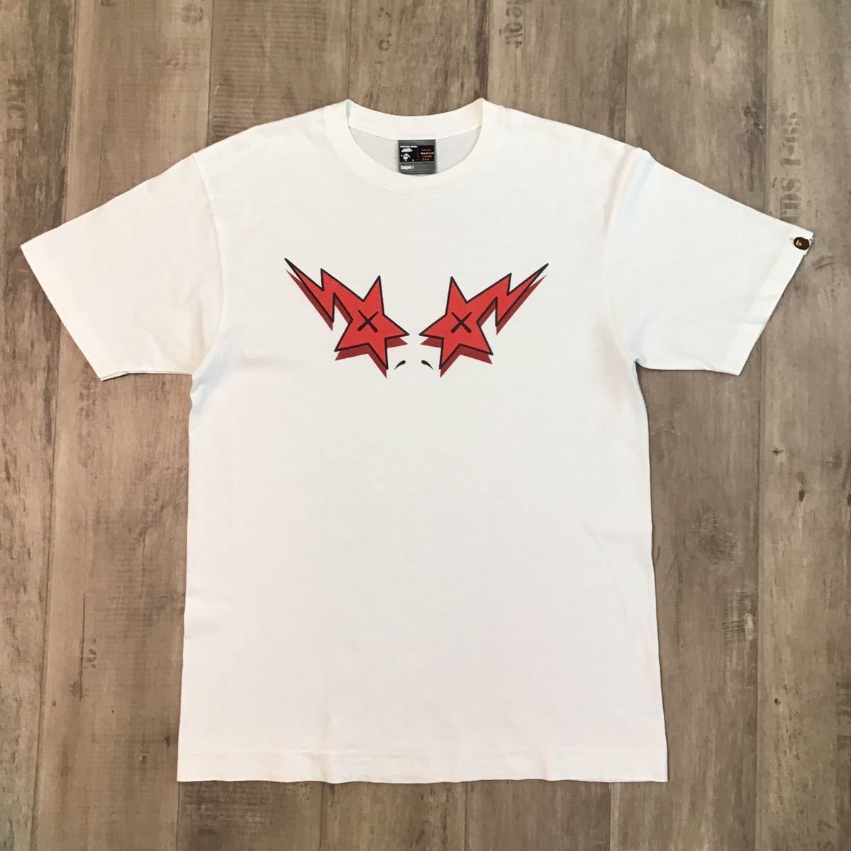 ★激レア★ KAWS × BAPE STA FACE Tシャツ Mサイズ カウズ a bathing ape star エイプ ベイプ アベイ ...