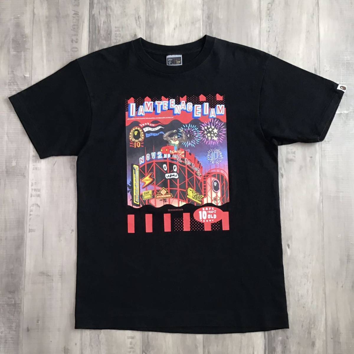 2003年 BAPE 10 year anniversary party Tシャツ Lサイズ a bathing ape sounds BBC ...