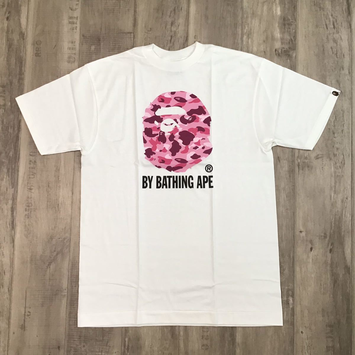 ★新品★ Pink camo APE HEAD Tシャツ Lサイズ a bathing ape BAPE エイプ ベイプ アベイシングエイプ ...