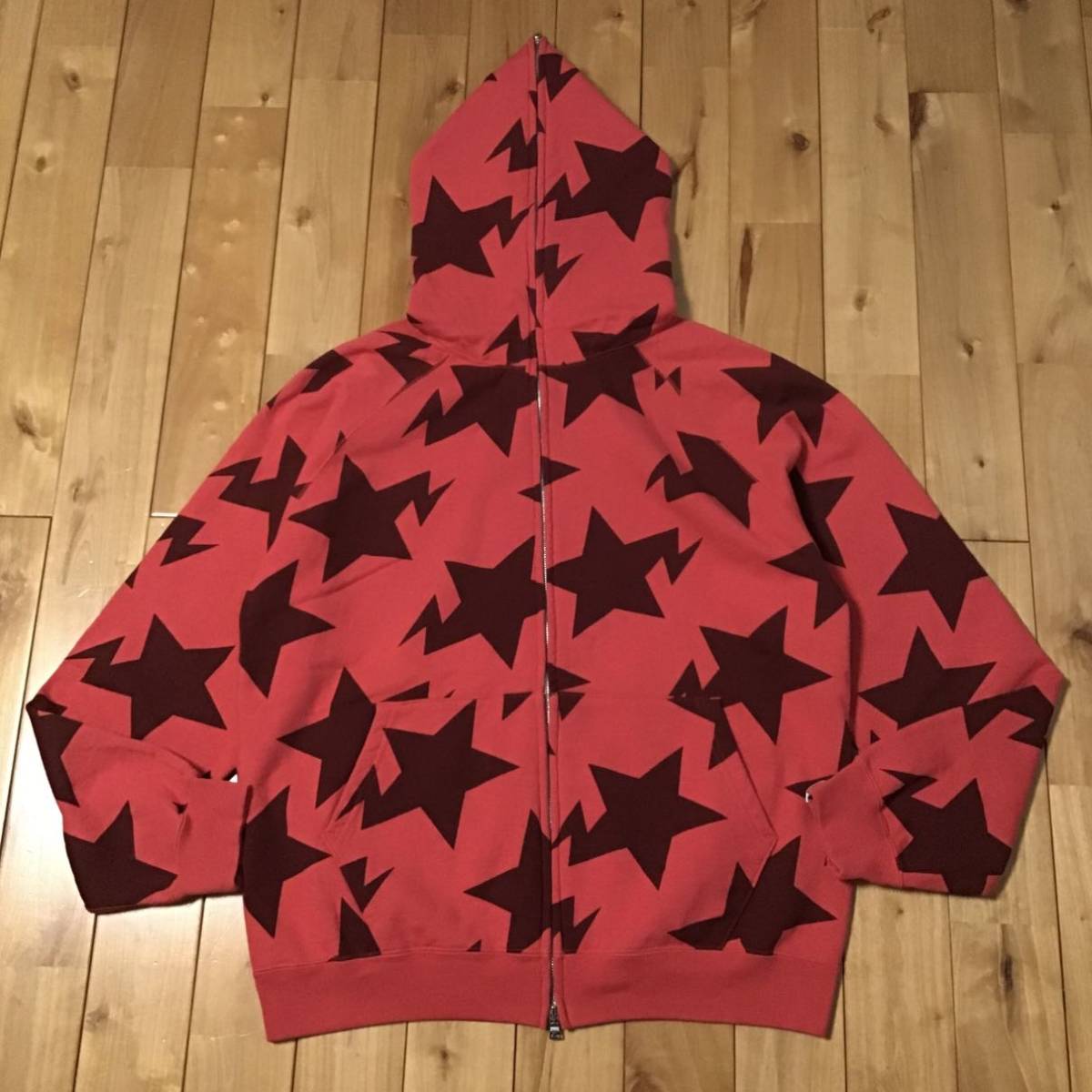 BAPE スター パーカー Mサイズ a bathing ape BAPE STA full zip hoodie エイプ ベイプ アベイ ...