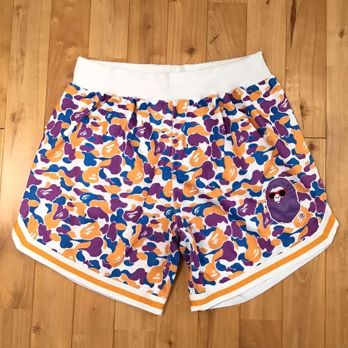 ★LA限定★ LA color camo Basketball Shorts XLサイズ a bathing ape BAPE エイプ ベイプ ...